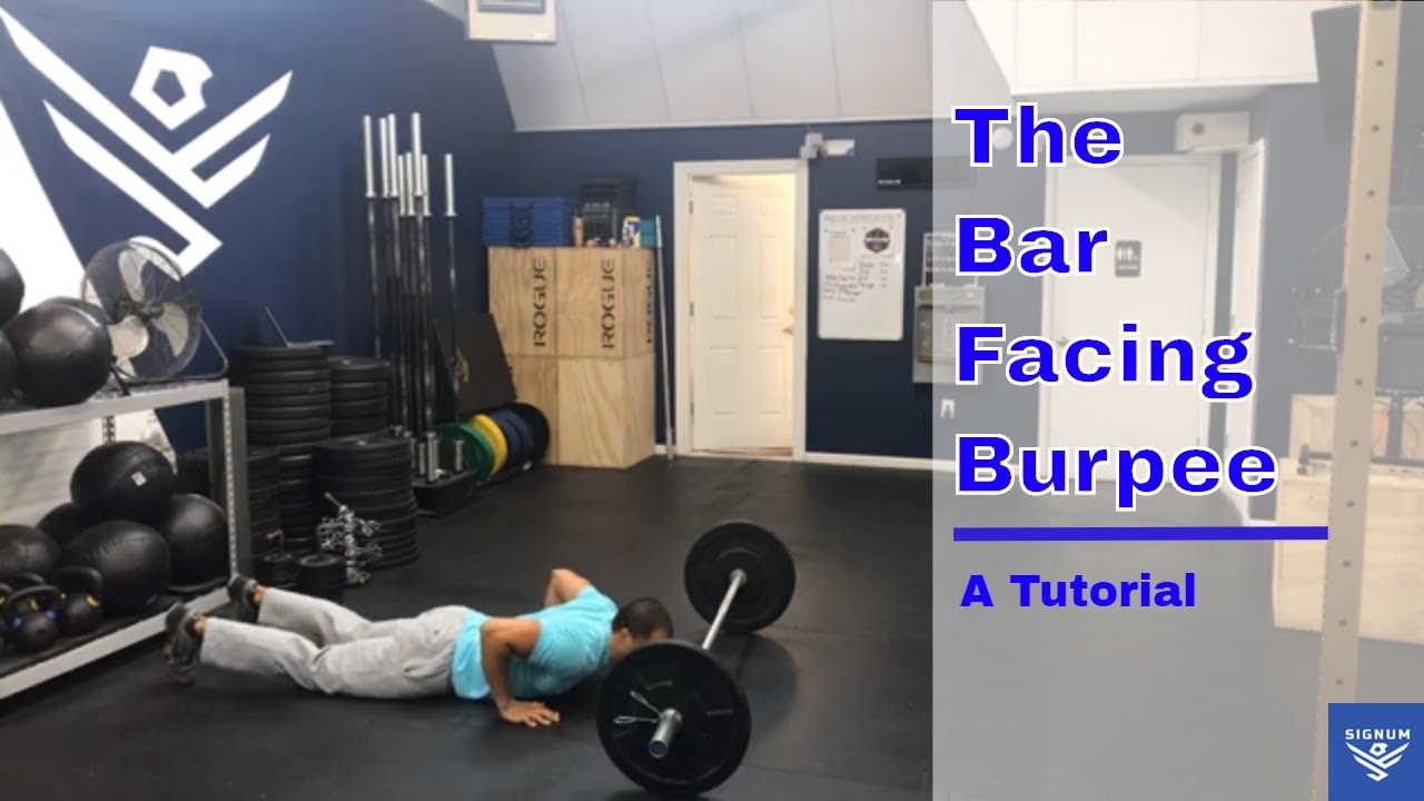 Bar Facing Burpee | A Tutorial - YouTube
