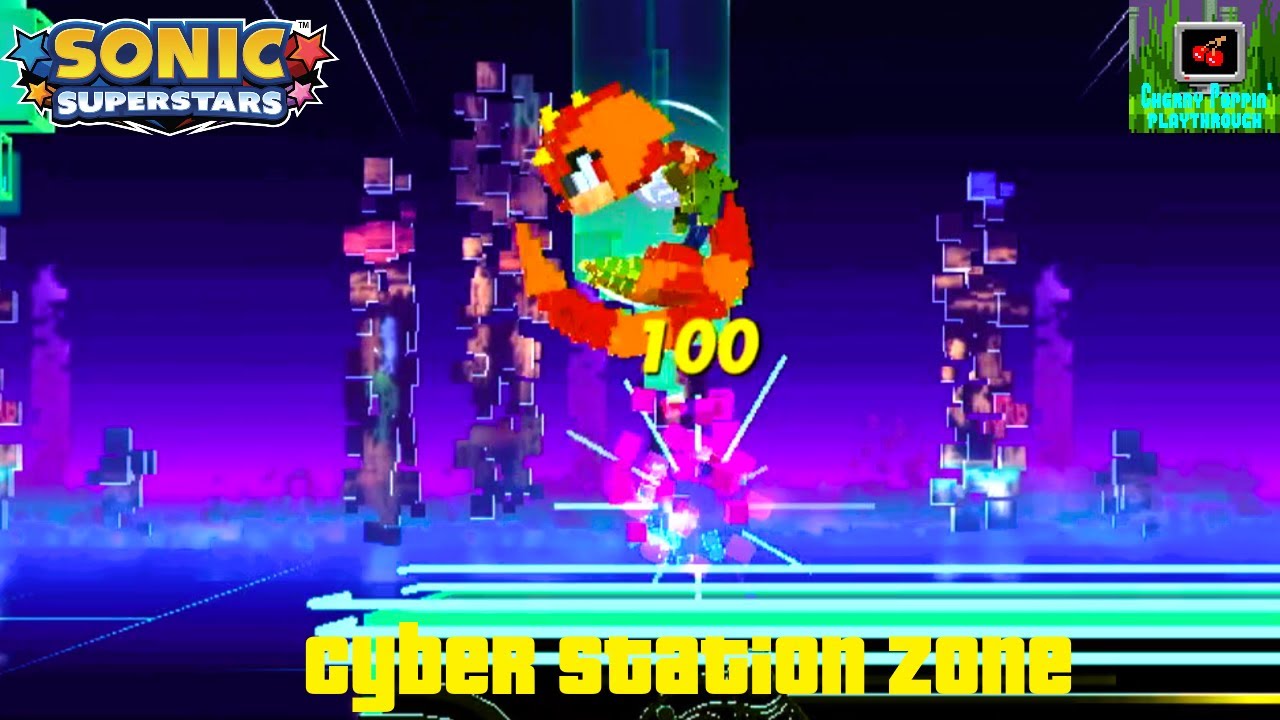 Cyber Station Zone | Sonic Superstars | Nintendo Switch (CPP) **Trip's ...