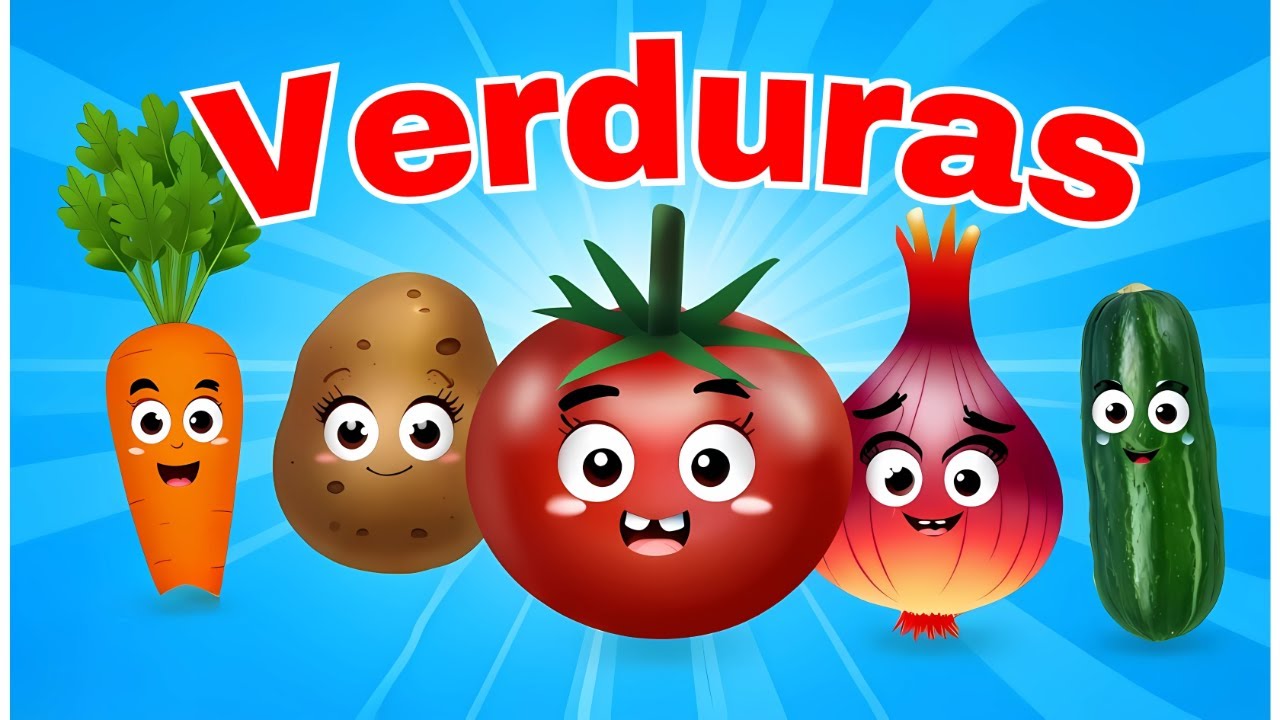 Vegetables Name in Spanish | las verduras en español | Las verduras ...