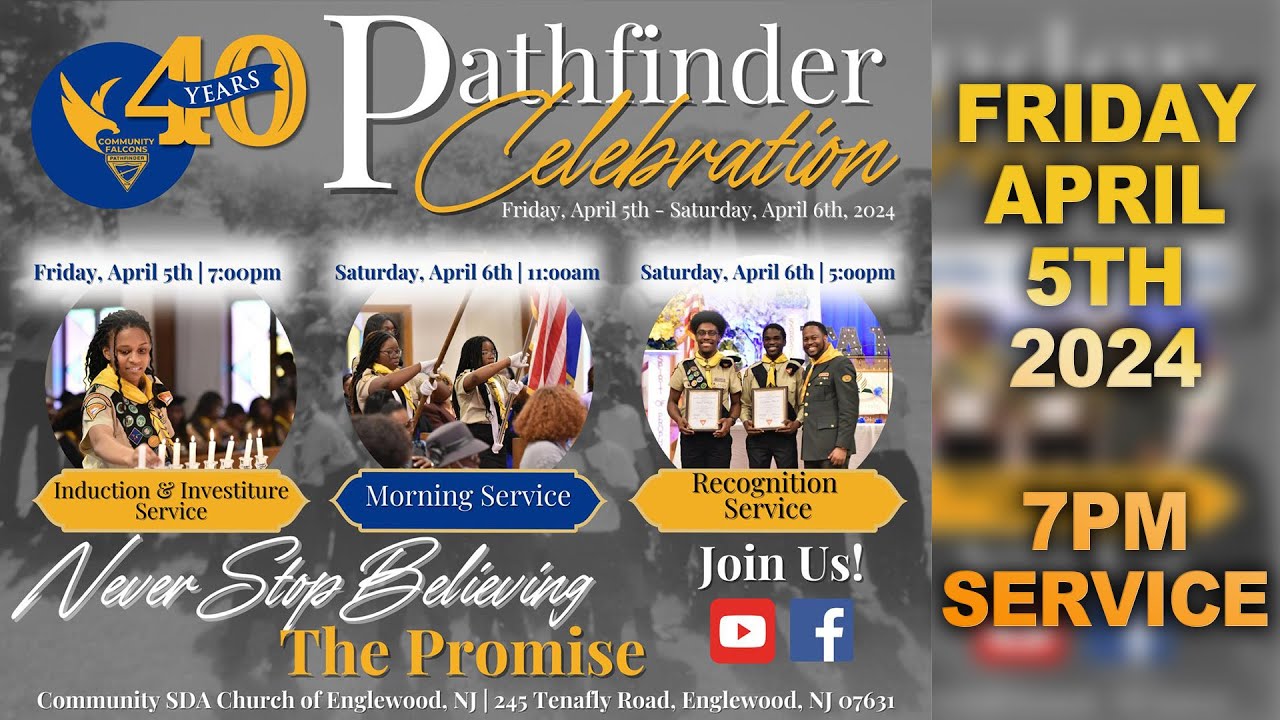 Friday April 5th, 2024 | Pathfinder Celebration | Induction ...