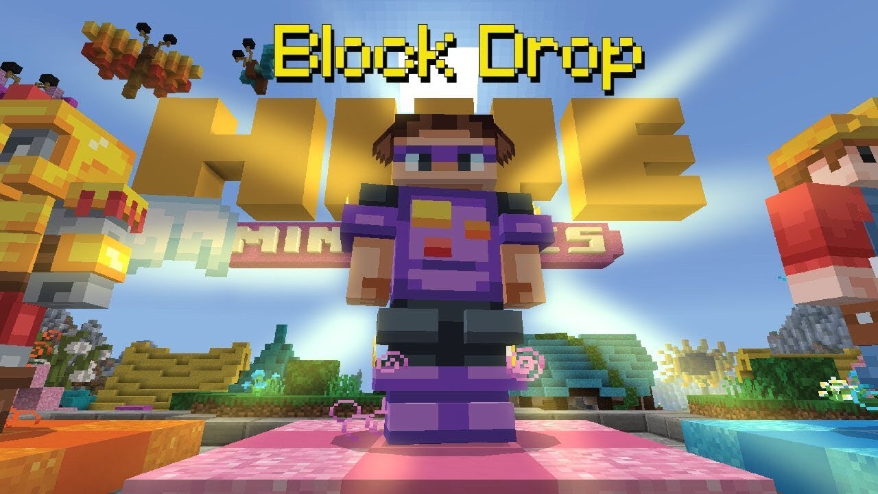 Minecraft Blockdrop Hive Gameplay (Best Console Blockdrop Players ...