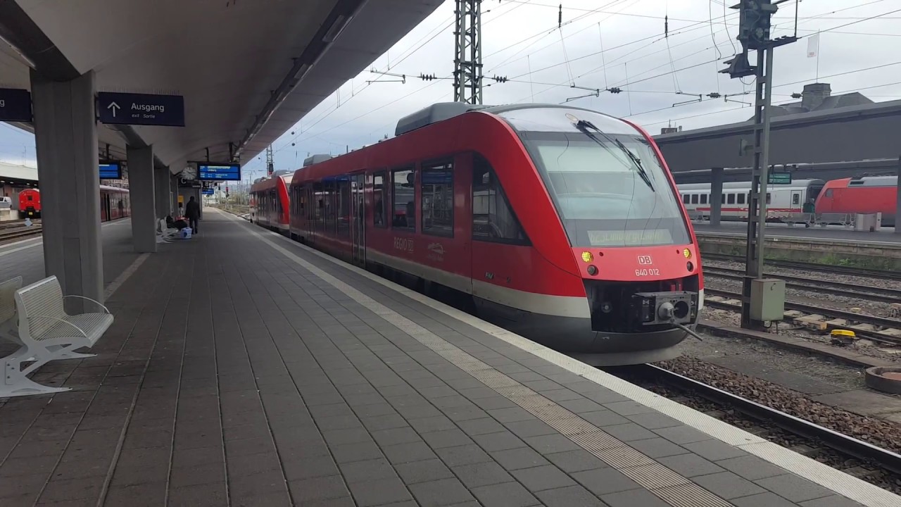 BR 640 (DB Regio, Lahn-Eifelbahn, 640 012) RB23 nach Limburg (Lahn ...