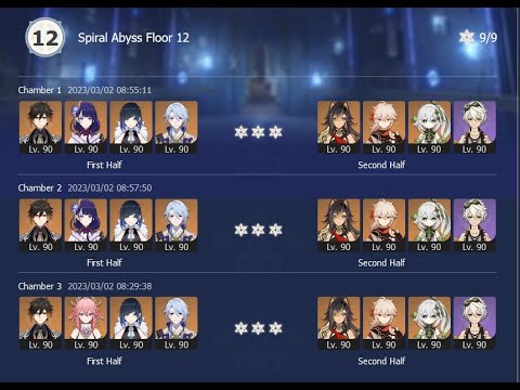 Genshin Impact Spiral Abyss C2 Dehya Burn Team - YouTube