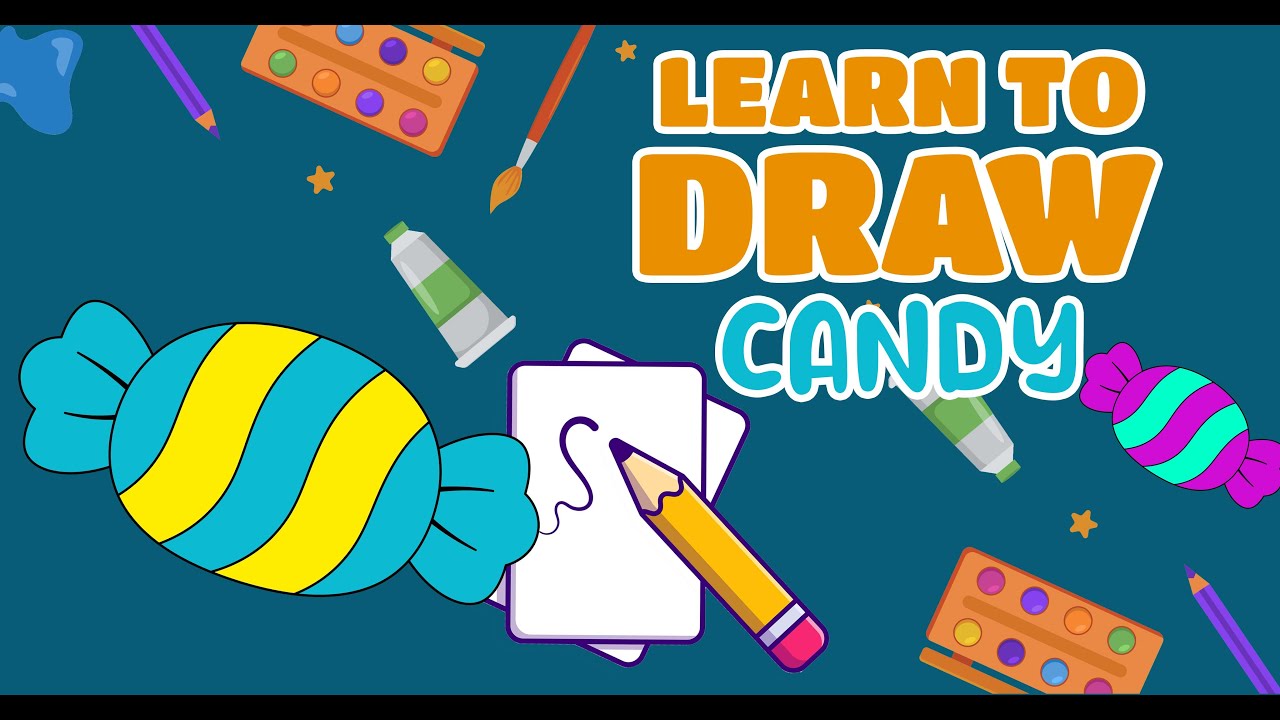 Learn How to Draw Candy - YouTube