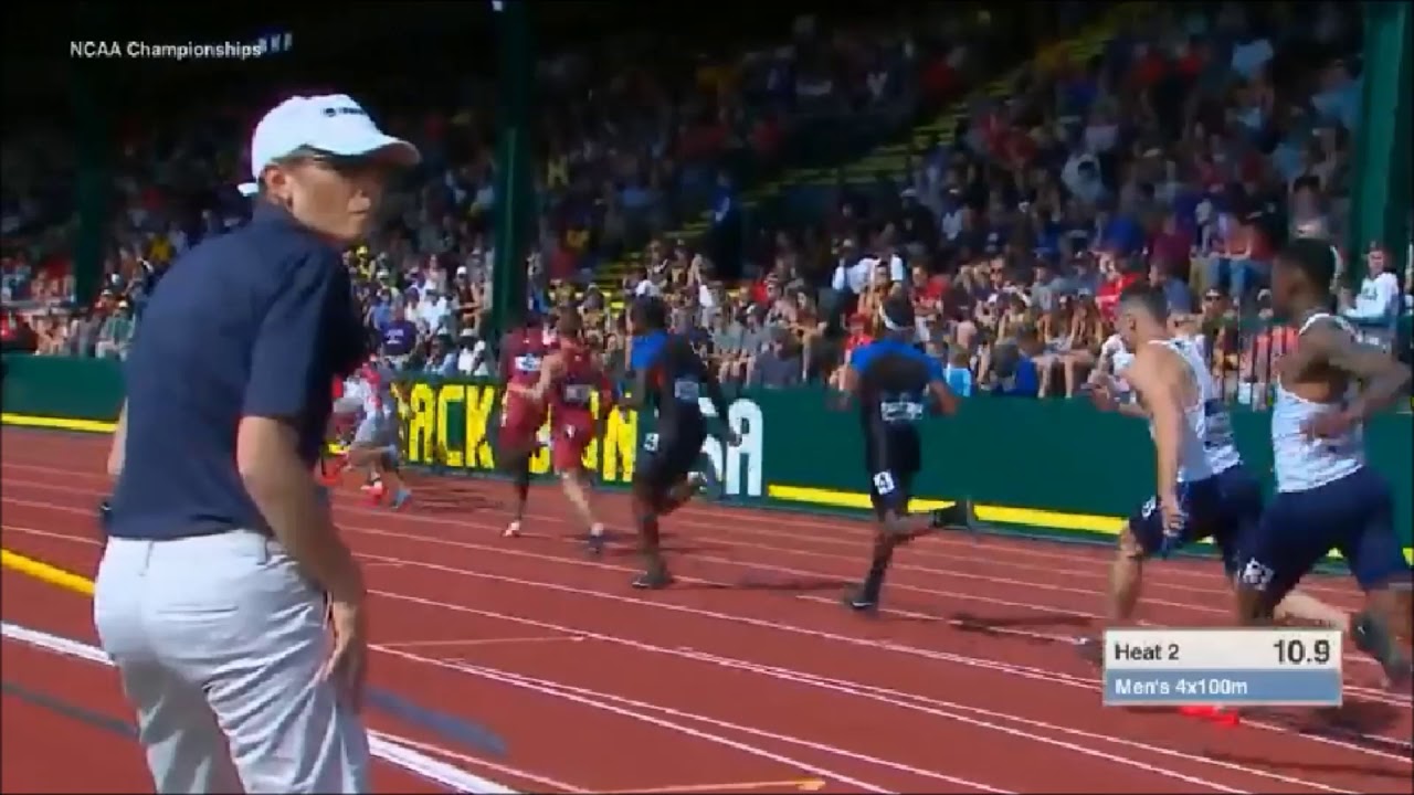 Florida Gators Run 38.49 at 2018 NCAA Outdoor Championships - YouTube