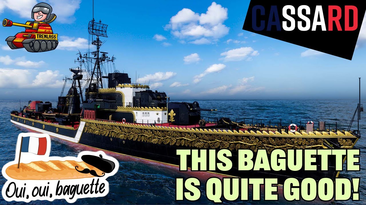 Cassard Review - The new French Torpedo boat is a nice surprise - YouTube
