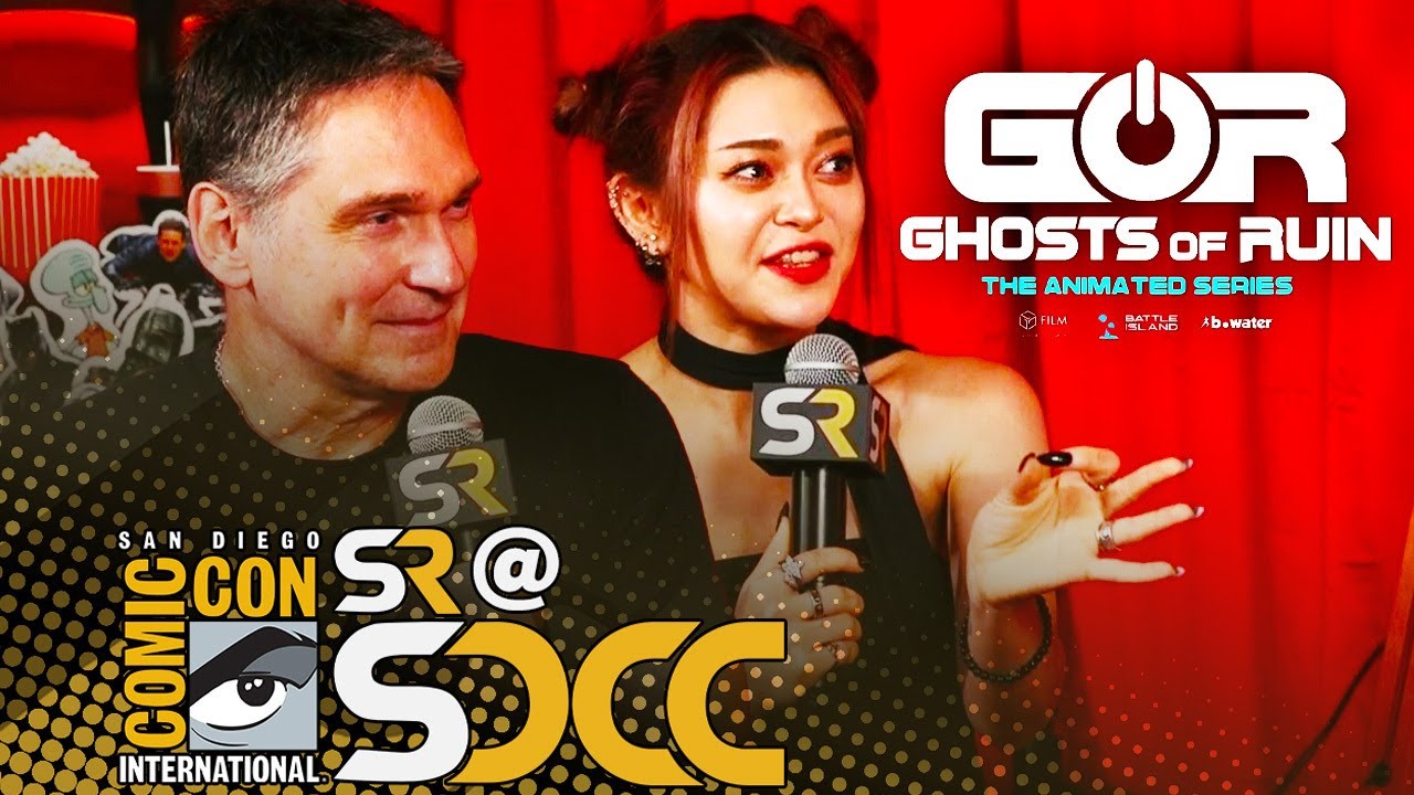 SDCC 2023: AleXa & Mike Ryan On New Interactive Animated Series Ghosts Of Ruin - YouTube