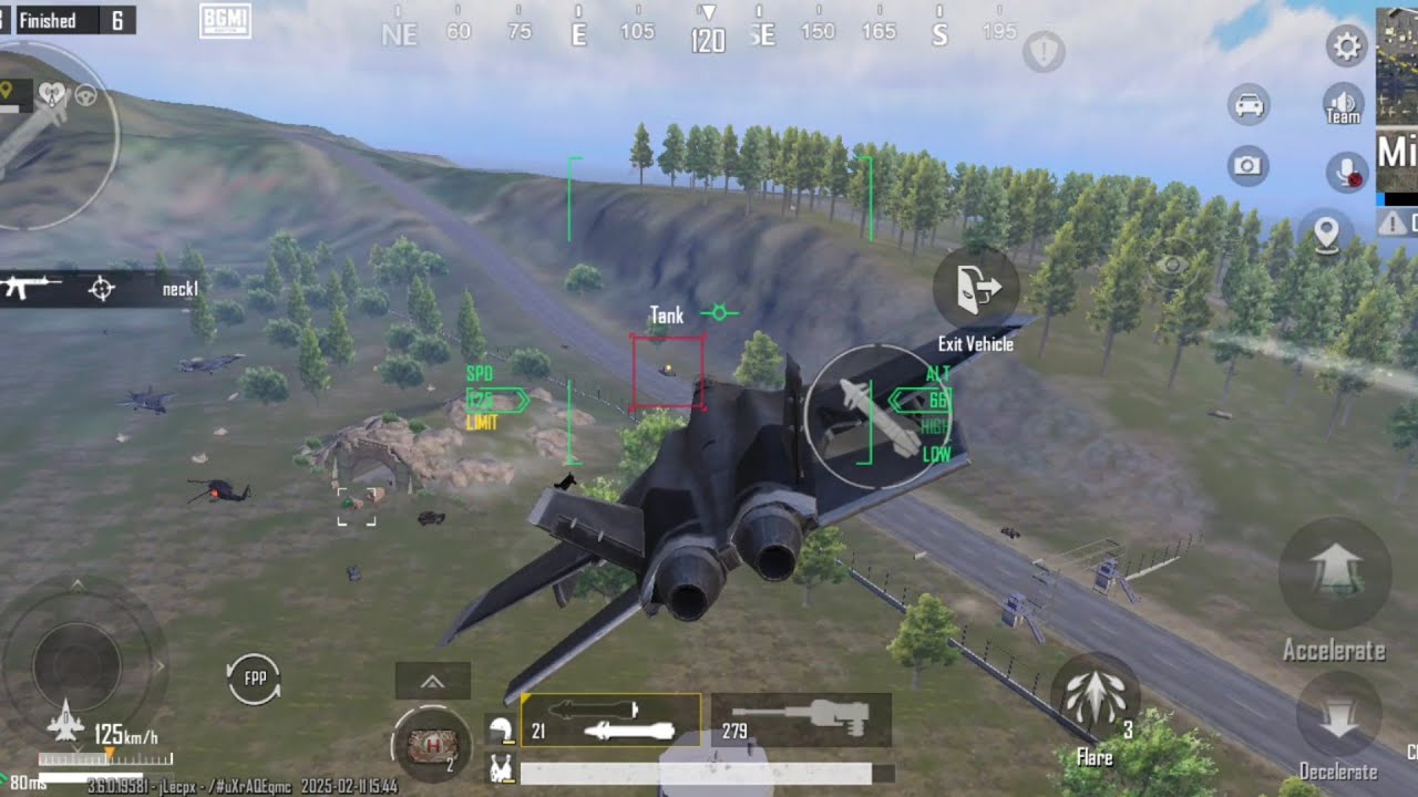 Fighter jet vs Tank in Payload BGMI (PUBG) - YouTube