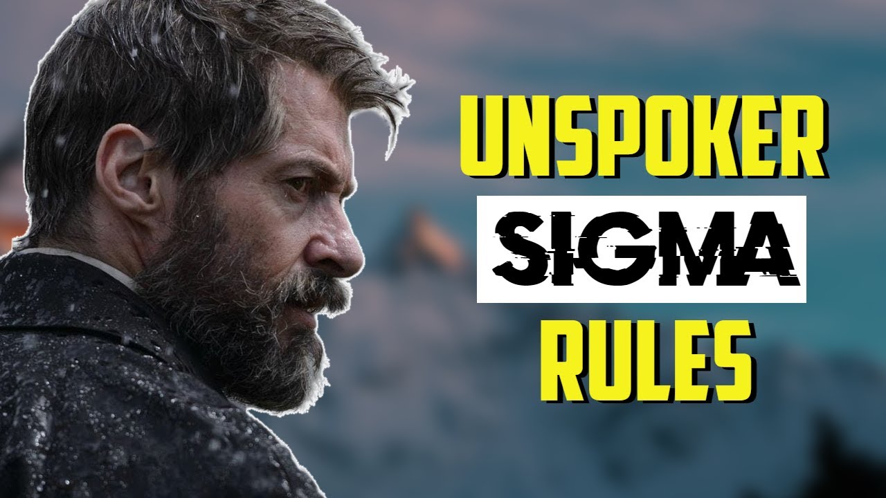 The Untold Laws of Being a Sigma Male | 10 Laws - YouTube