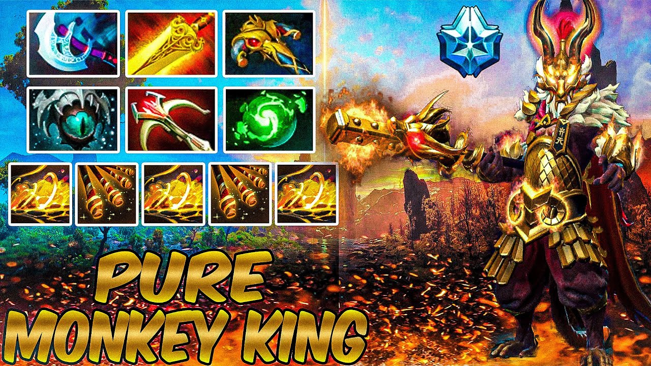 Pure Monkey King Radiance Build With 23 Kills - Dota 2 Pro Gameplay ...