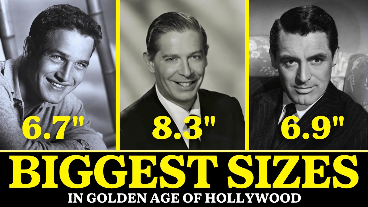 Old Hollywood Celebrities Who Were Famously Well Endowed - YouTube