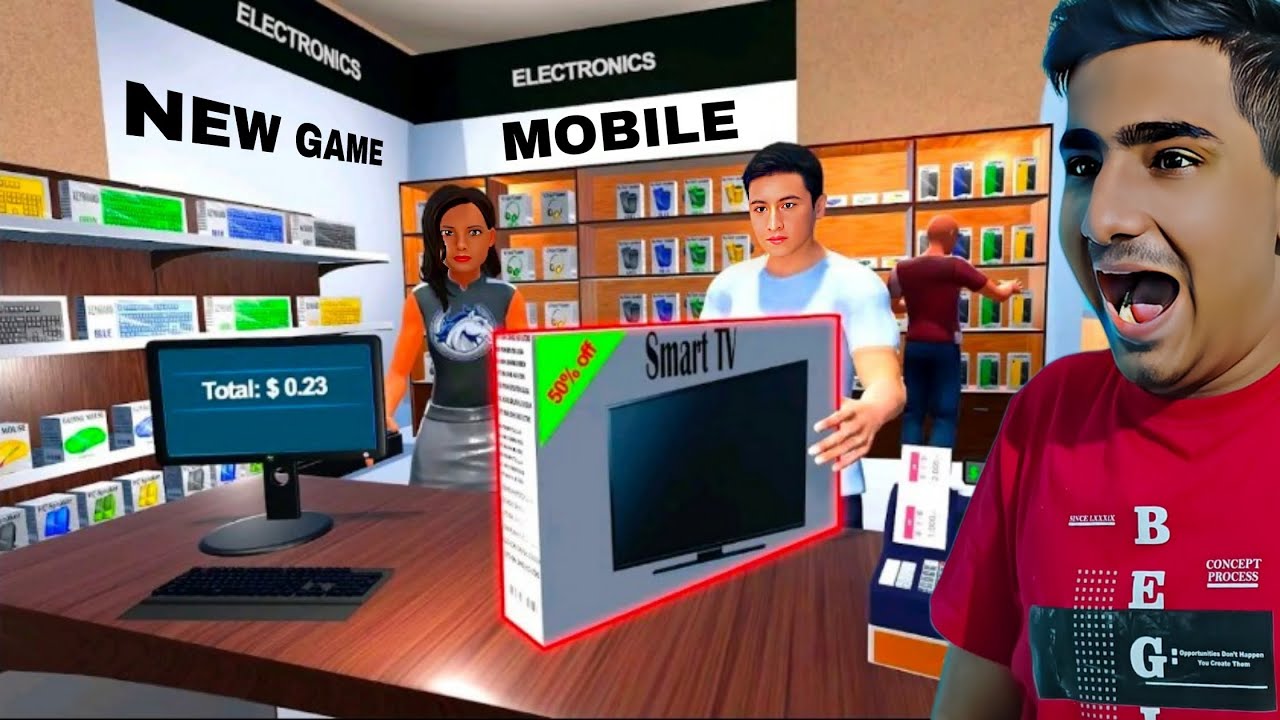 NEW GAME IN MOBILE Electronics Store Manager Game GAMEPLAY IN ANDROID - YouTube