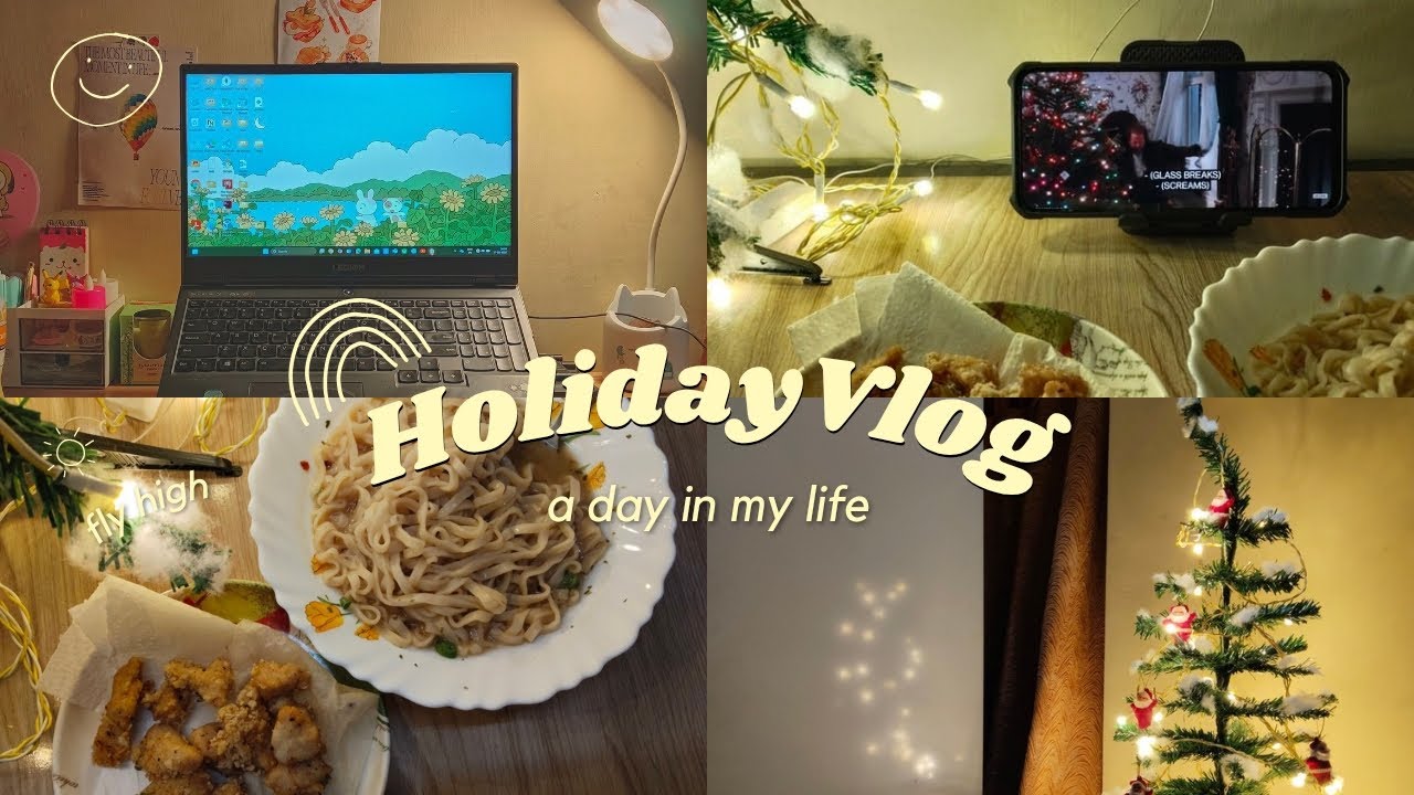 A day in my life | holiday vlog 🎄| daily life vlog🌷 🍜 - YouTube