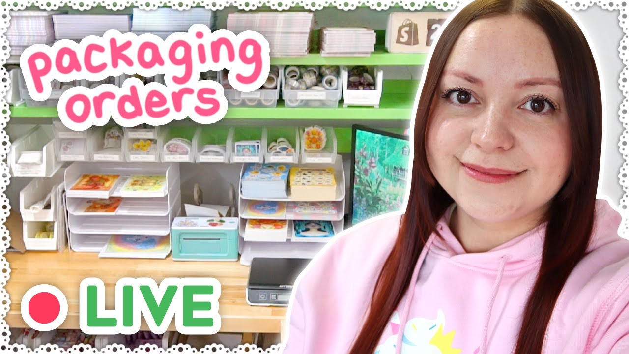 Packing Orders 🔴 LIVE! - YouTube