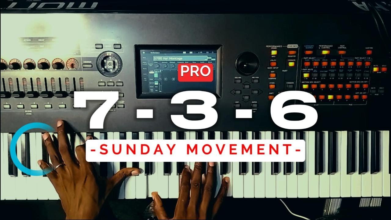Pro (7 - 3 - 6) X Sunday Movement #montage montage #yamaha #preset # ...