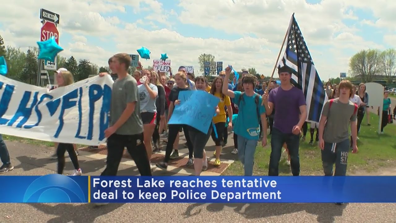 City Of Forest Lake, Police Force Reach Tentative Deal - YouTube