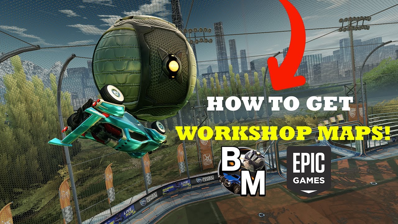 [ROCKET LEAGUE] How to play WORKSHOP MAPS on EPIC GAMES!! [GUIDE] - YouTube