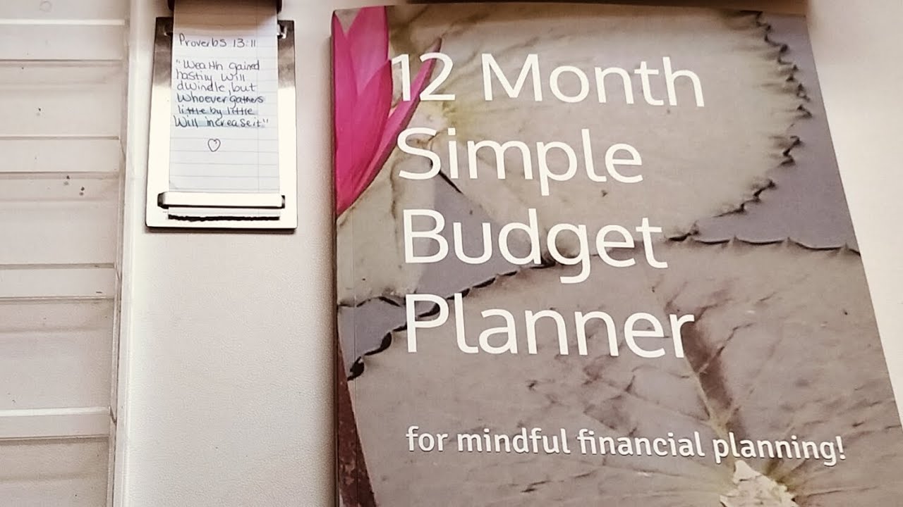December Budget Calendar (step-by-step set-up) #budget - YouTube