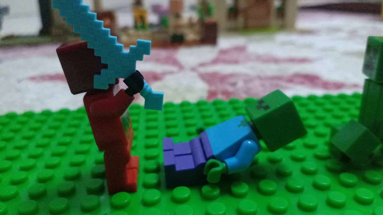 My lego minecraft pilager raid part 2 by Ikmal - YouTube