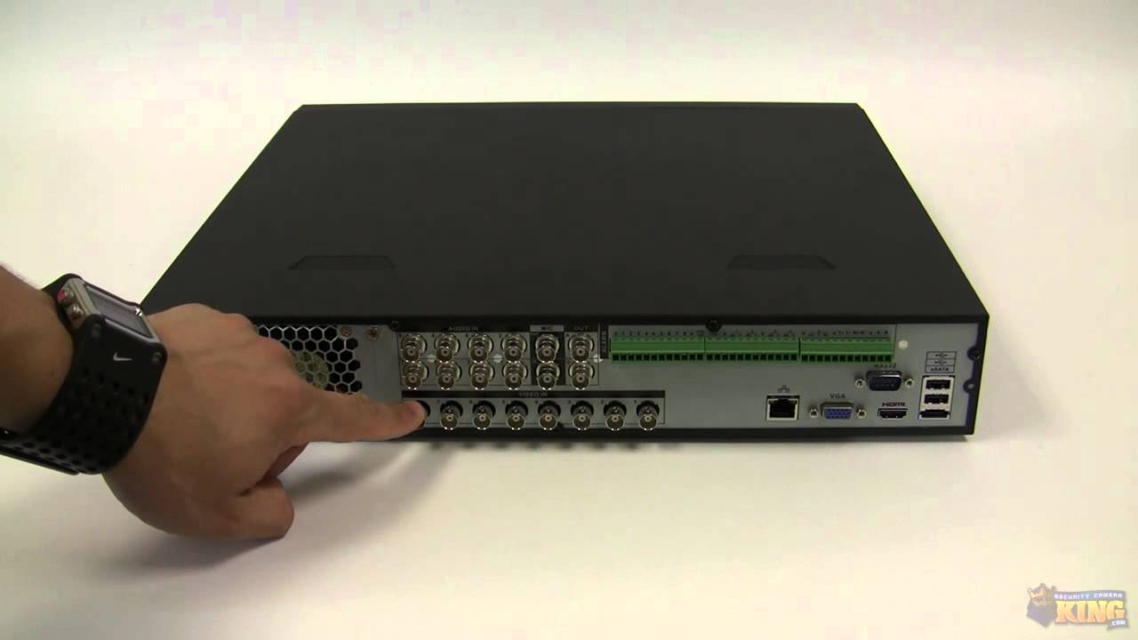 8 Channel 1080p HD-SDI Mini Security DVR Unboxing - DVR-HD08240M - YouTube