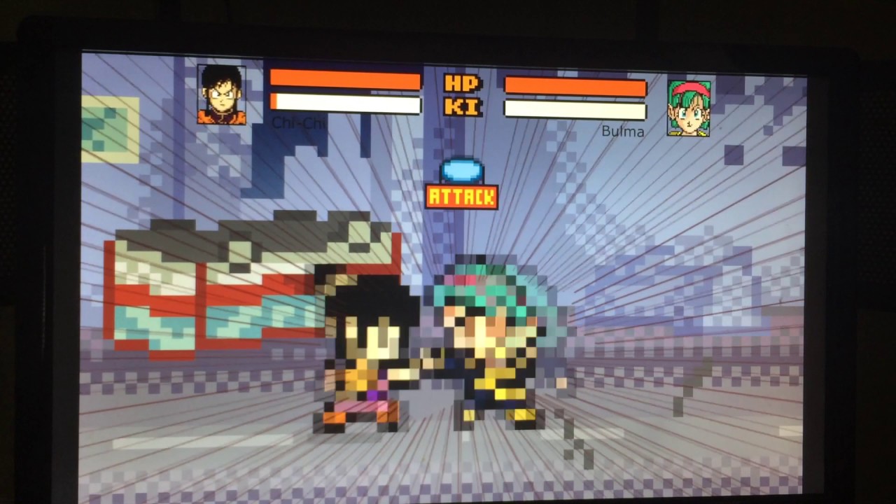 Chi-Chi vs Bulma (8-bit) - YouTube