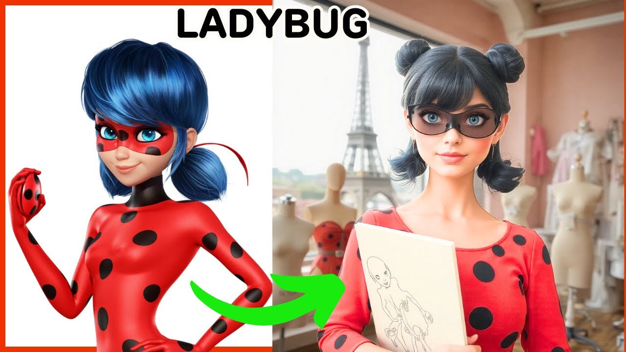 How Miraculous Ladybug Characters Look in Real Life + Guess The Voice ...