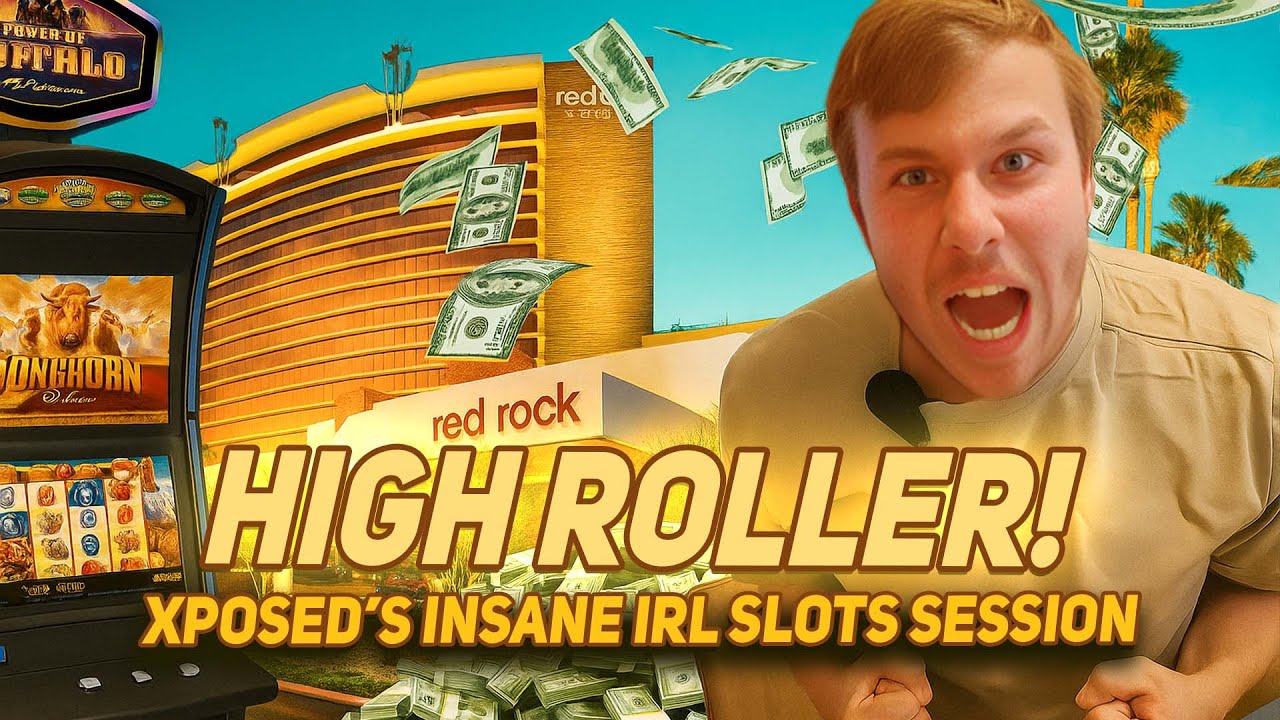 Xposed's Epic High Roller Slots Session at Red Rock Vegas! - YouTube