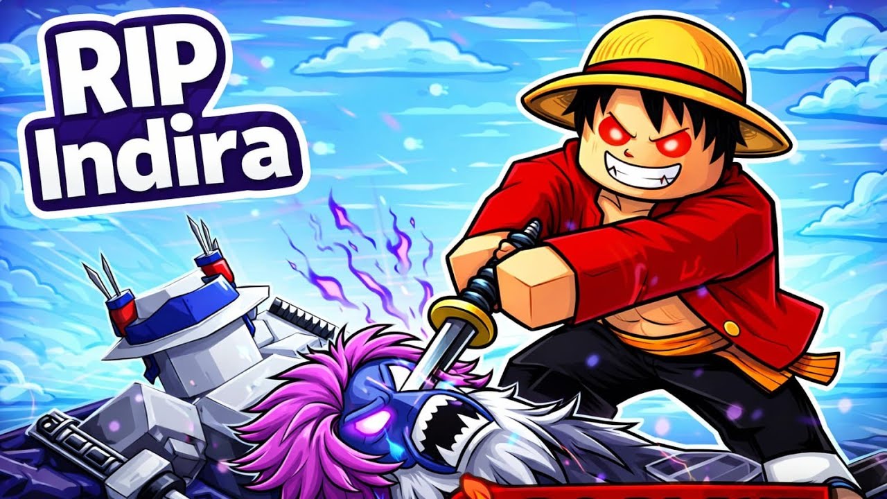Finally!! I Defeat RIP INDRA In Blox Fruits Roblox! - YouTube