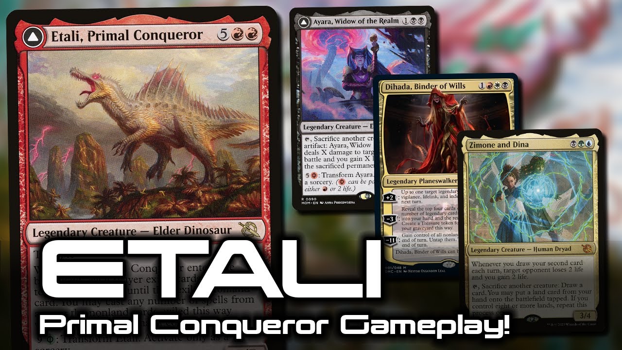 Etali Primal Conqueror vs Ayara vs Dihada vs Zimone and Dina | MTG ...
