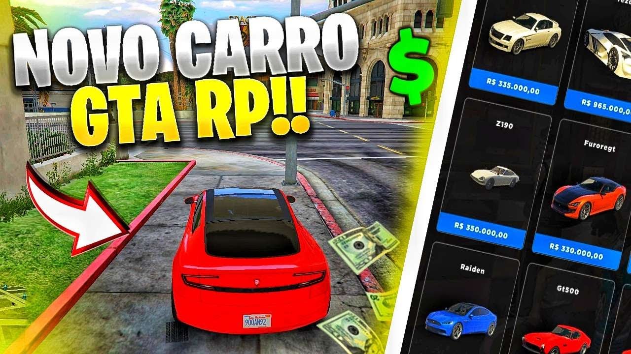🚨GTA RP - FINALMENTE MEU PRIMEIRO CARRO NO | SPACE ROLEPLAY - YouTube