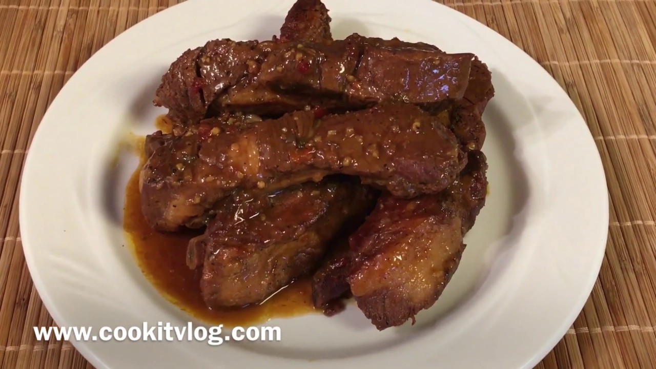 Braised BBQ Baby Back Ribs Recipe - YouTube