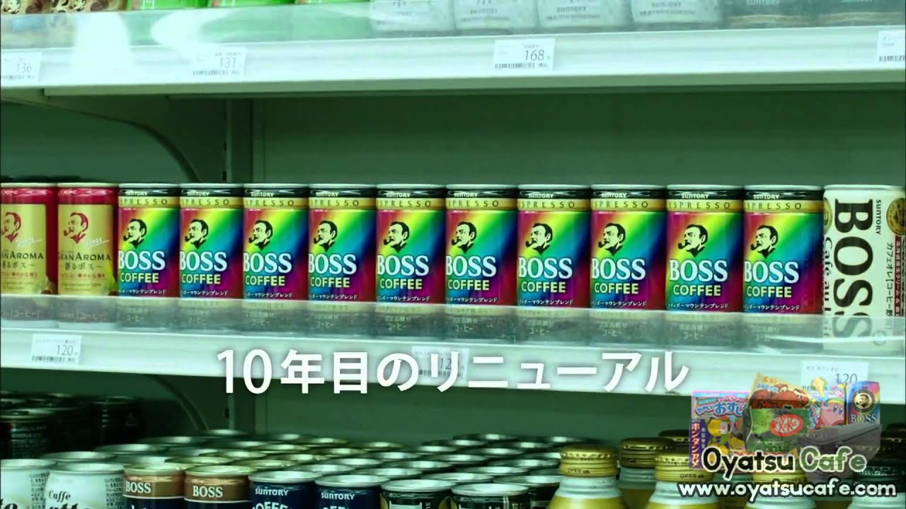Japanese BOSS Coffee Commercial feat. Tommy Lee Jones, SMAP and More ...