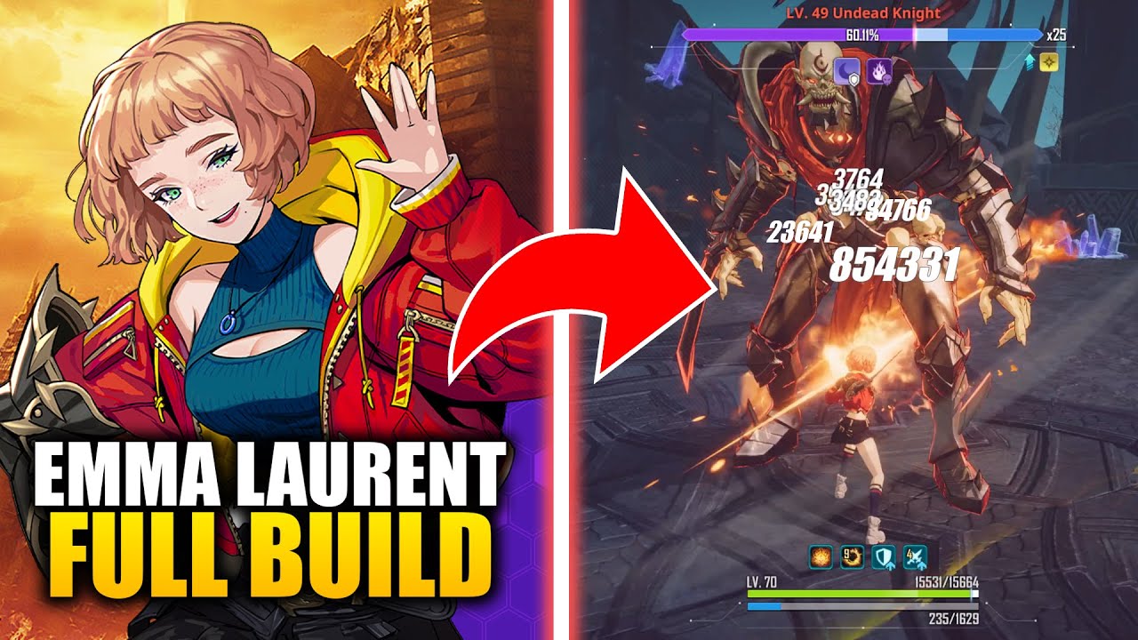 EMMA LAURENT Damagenya Sakit? Ikutin FULL BUILD Ini! | Solo Leveling ...