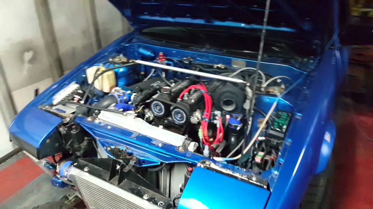 Ae86 dyno 4agte 300whp+ 4age turbo - YouTube