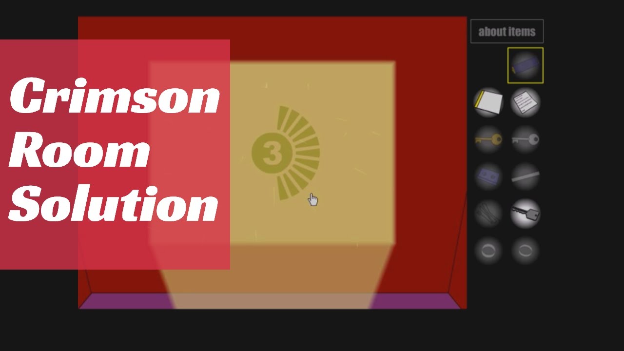 The Crimson Room Solution - YouTube