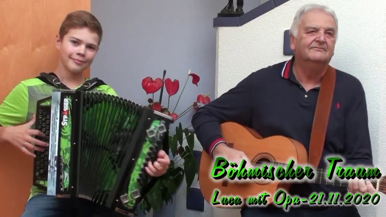 Böhmischer Traum - Luca Stangl - live - YouTube