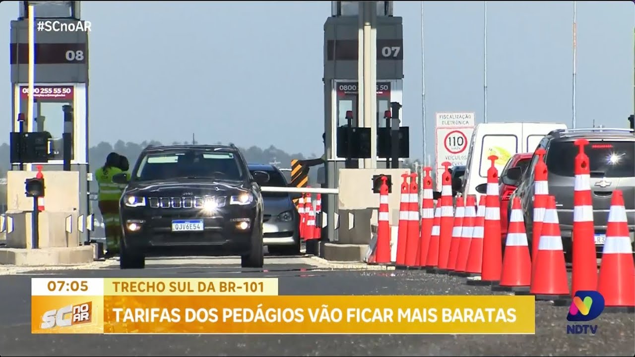 Tarifas De Pedágios No Trecho Sul Da Br 101 Ficarão Mais Baratas