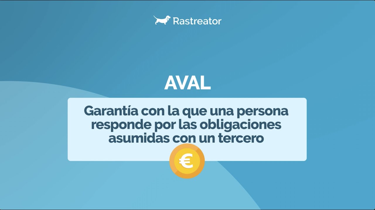 Aval | Diccionario de Seguros y Finanzas - YouTube