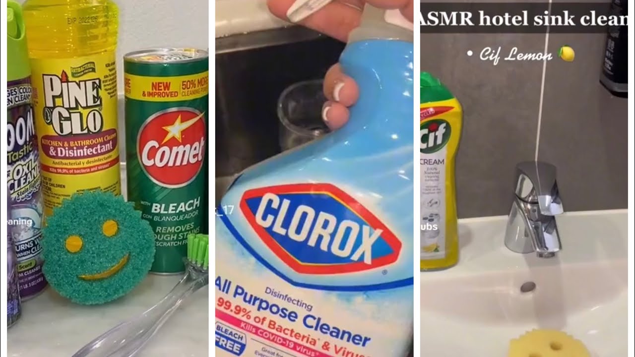 Asmr Tiktok Compilation Cleaning Youtube