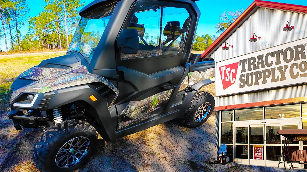 I BOUGHT Tractor Supply's CHEAPEST UTV! - YouTube