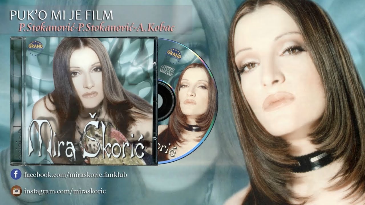 Mira Skoric - Puko mi je film - (Audio 2001) HD - YouTube
