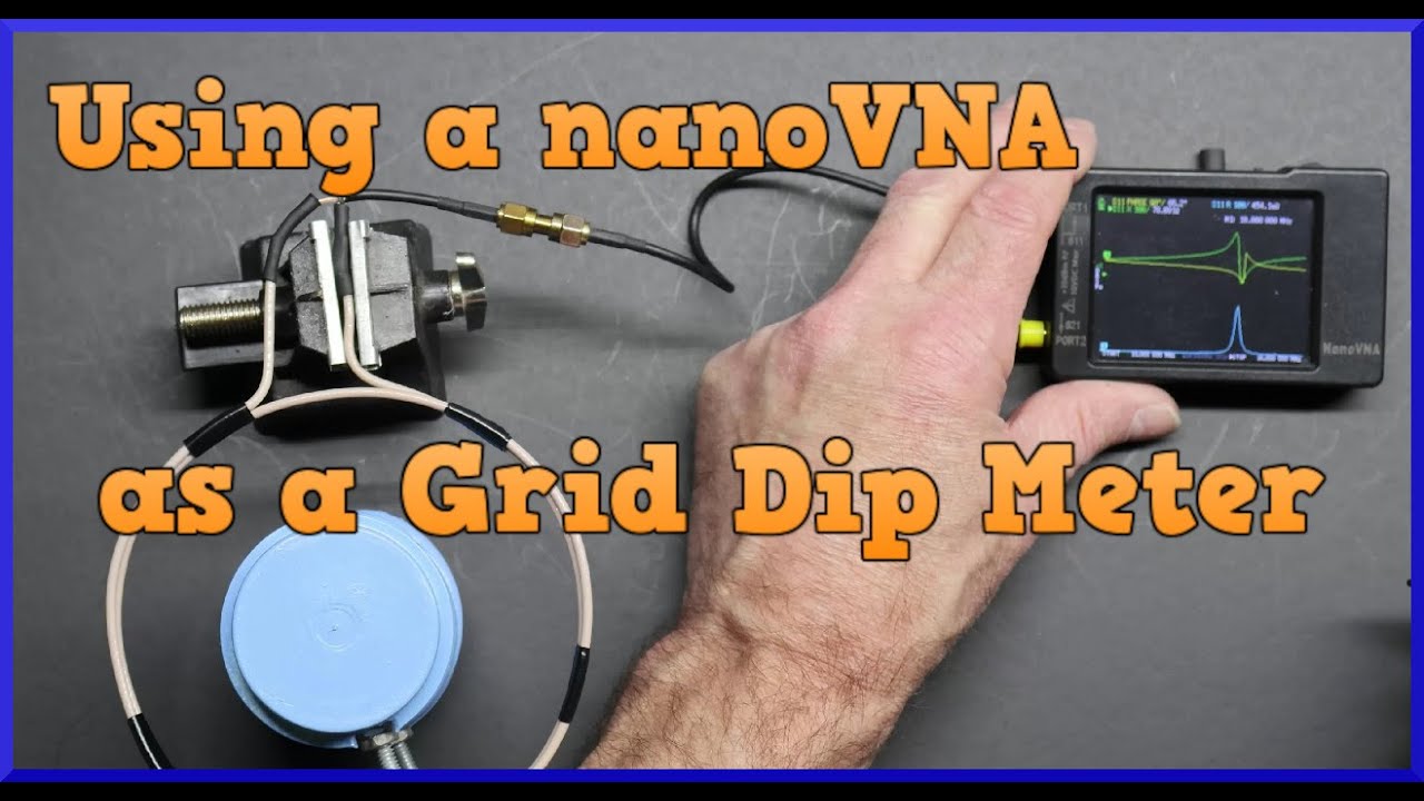 How to use a nanoVNA as a grid dip meter. - YouTube