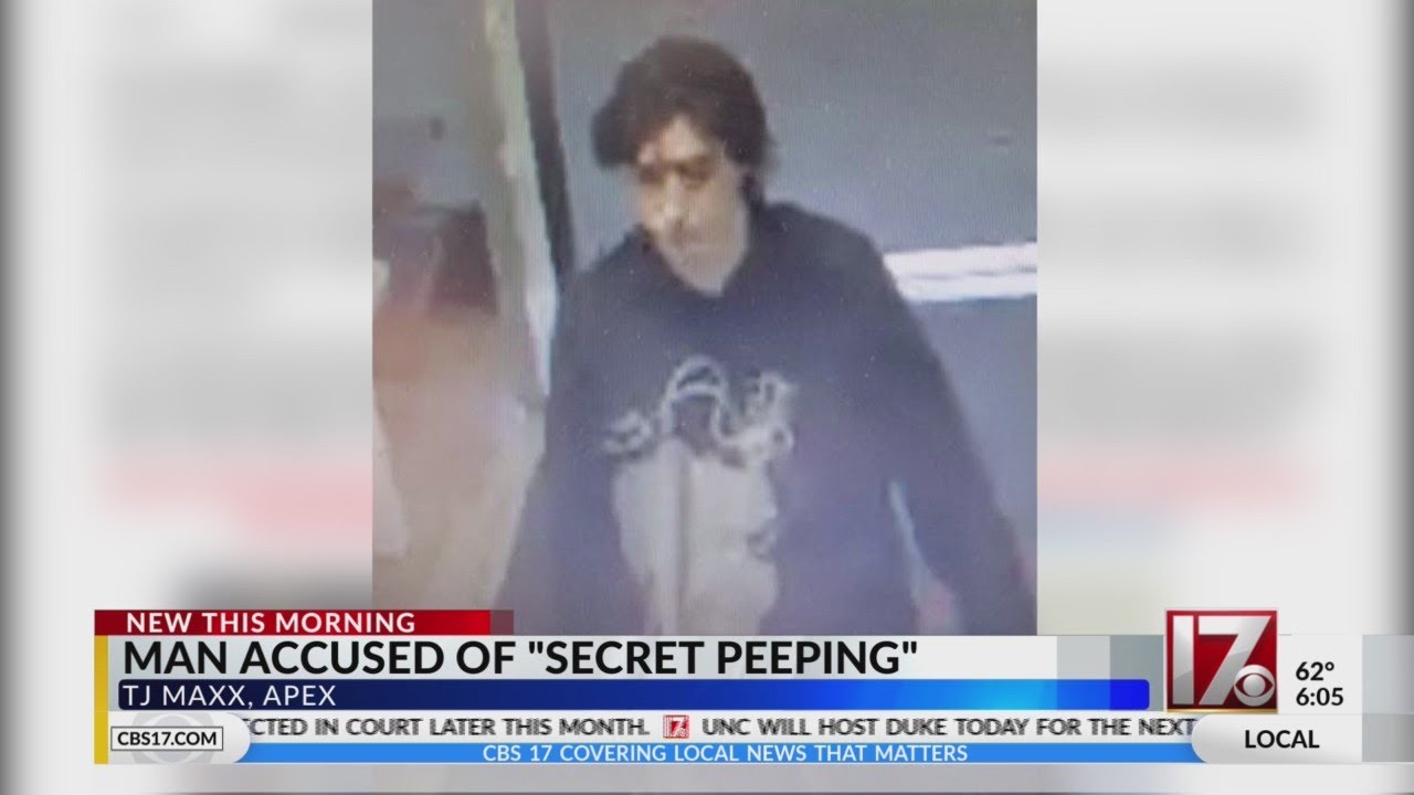 'Secret peeper' took photos of teen girls in TJ Maxx, Apex police say ...