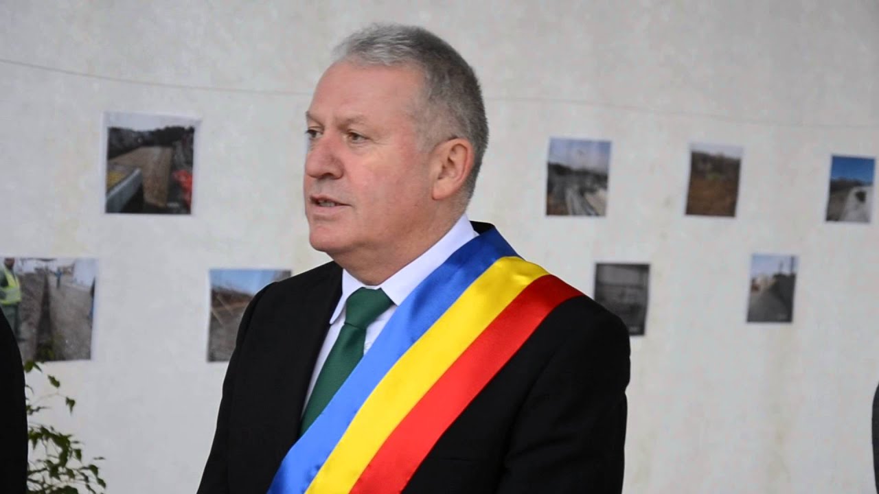 Inaugurare Statia de epurare Blaj - 2014 - primarul Gheorghe Rotar ...