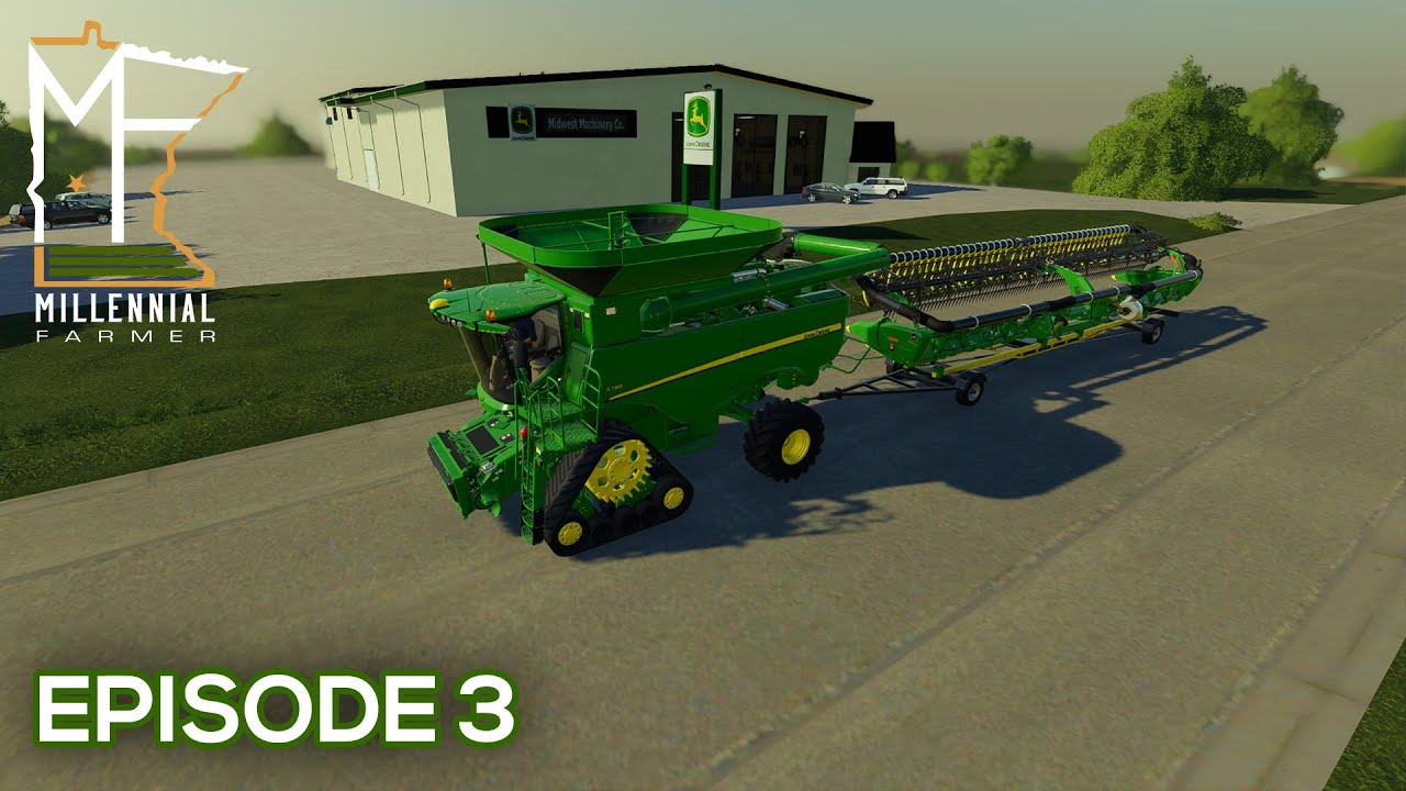 Harvest Time... Already?! - MN Millennial Farmer Map - Episode 3 - FS19 ...