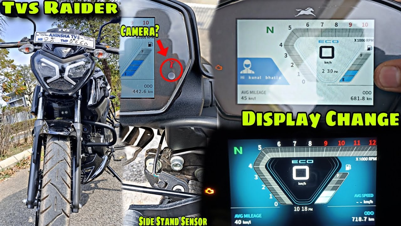 Tvs Raider Display Sensor And Side Stand Sensor Kaise Work Karta Hai ...