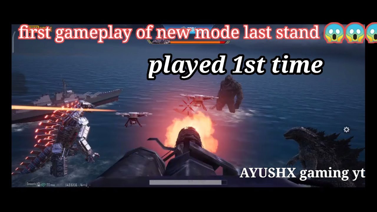 played new mode for the first time 😱😱Last stand mode it's too op - YouTube