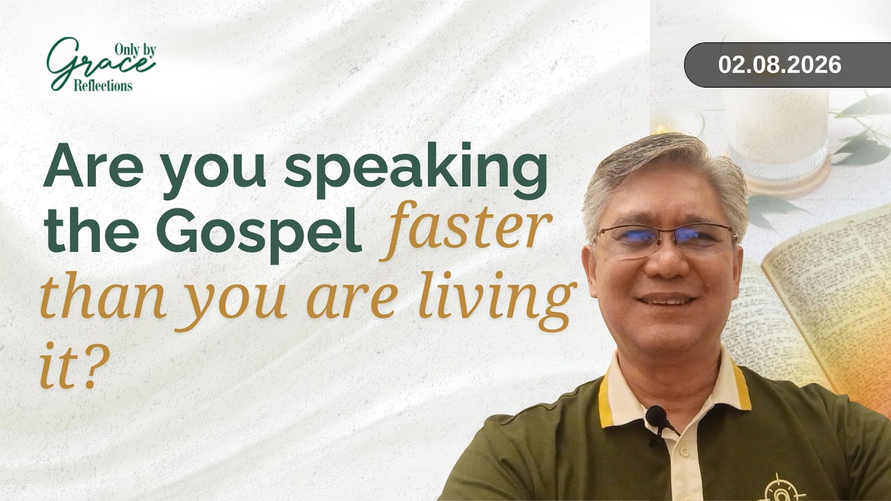 08 February 2026 - Only By Grace Reflections - YouTube