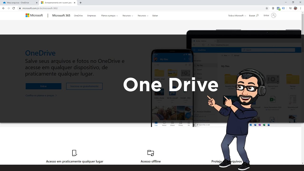 Você conhece o OneDrive, a Nuvem da Microsoft? - YouTube