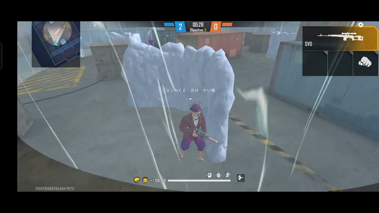 practice one top in lone wolf booyah wins screen record in replay ff Vince ph Cha Cha gaming ...